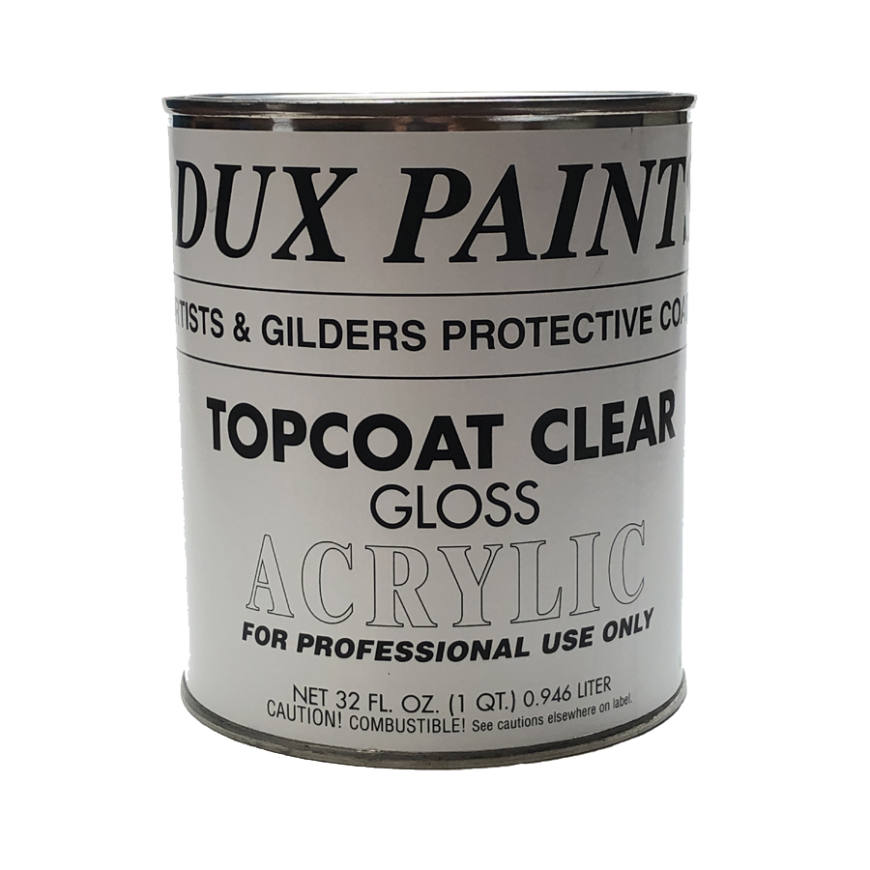 Dux Acrylic Topcoat Gloss - Easy Leaf Products - Gilding